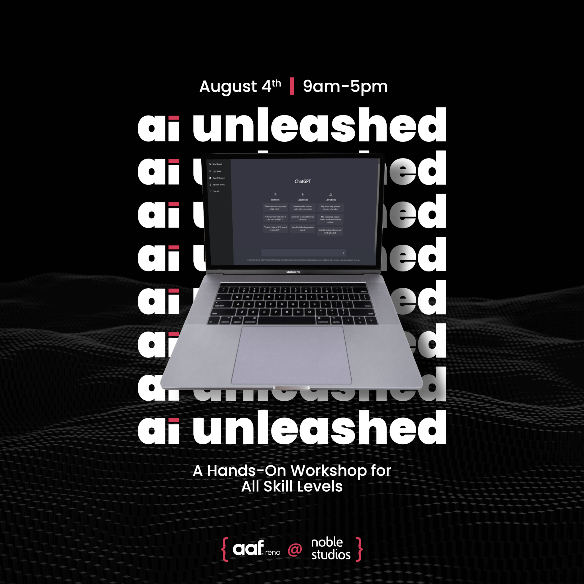 AI Unleashed: A Hands-On Workshop for All Skill Levels | AAF Reno AI Unleashed: A Hands-On Workshop for All Skill Levels | AAF Reno
